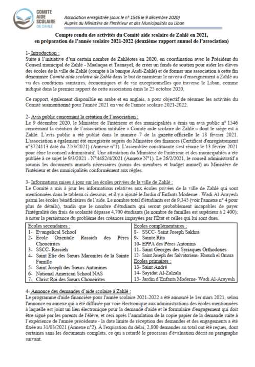 Signed Audit Report 20 21 Casz